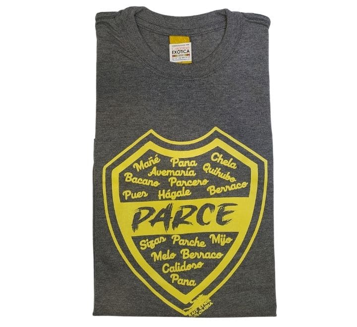 Camiseta Urbana Medellín - Parce Dichos - Extragrande - Colombia Exótica